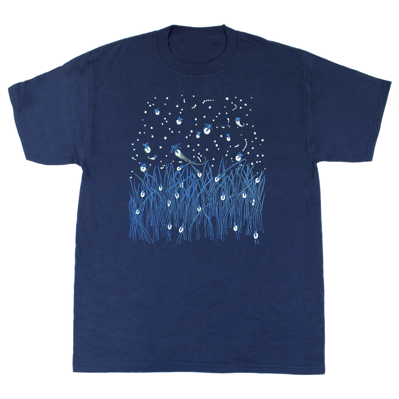 Fireflies Adult Navy T-shirt – Liberty Graphics